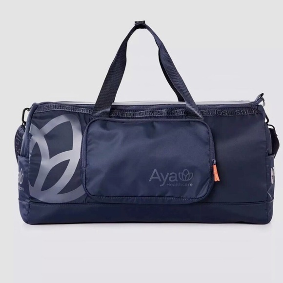 Figs | Bags | Nwt Figs Midnight Blue 8 Pocket Figs Weekender Duffle Bag ...